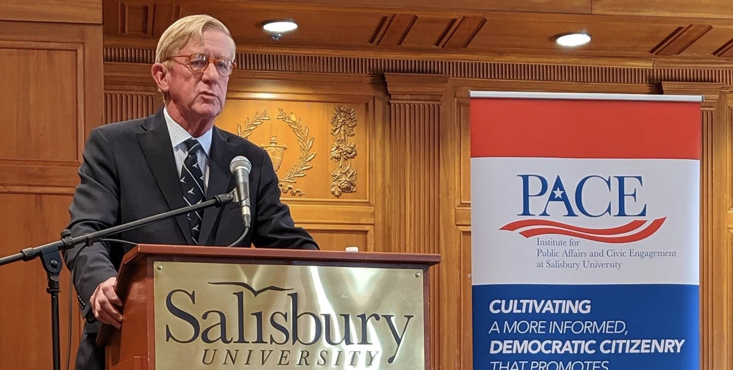 Presidential Candidate Bill Weld Speaks at Salisbury University – WGMD