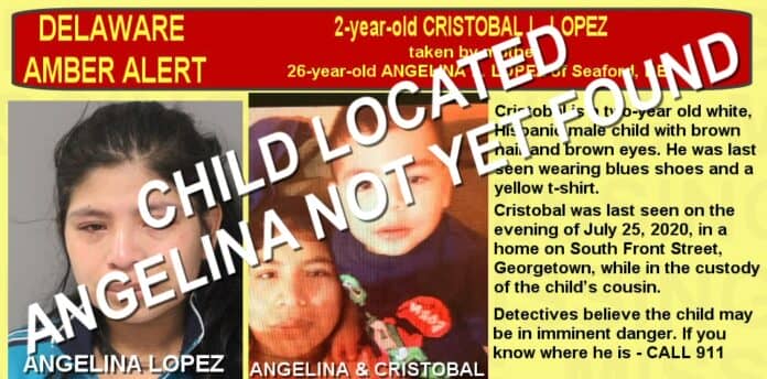 UPDATED: Lopez Arrested; Missing 2 Year Old from Georgetown, DE found ...