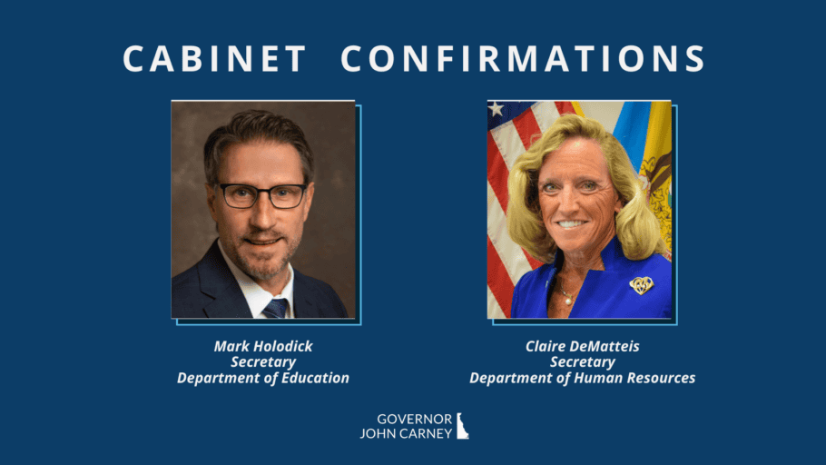 Del. Senate Confirms New Secretaries Of Education, Human Resources – WGMD