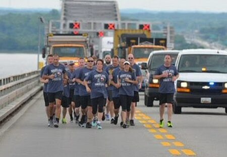 MD Law Enforcement Torch Run over Bay Bridge Tuesday Morning – WGMD